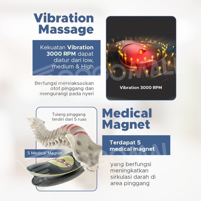 Promo DR. QYU LUMBAR TRACTION DEVICE PREMIUM THERAPY FISIOTERAPI LOW ...