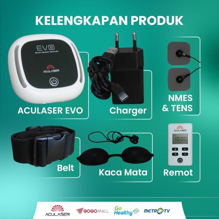 ACULASER EVO – Alat Terapi Laser Portable Bantu Meredakan Nyeri Otot ...